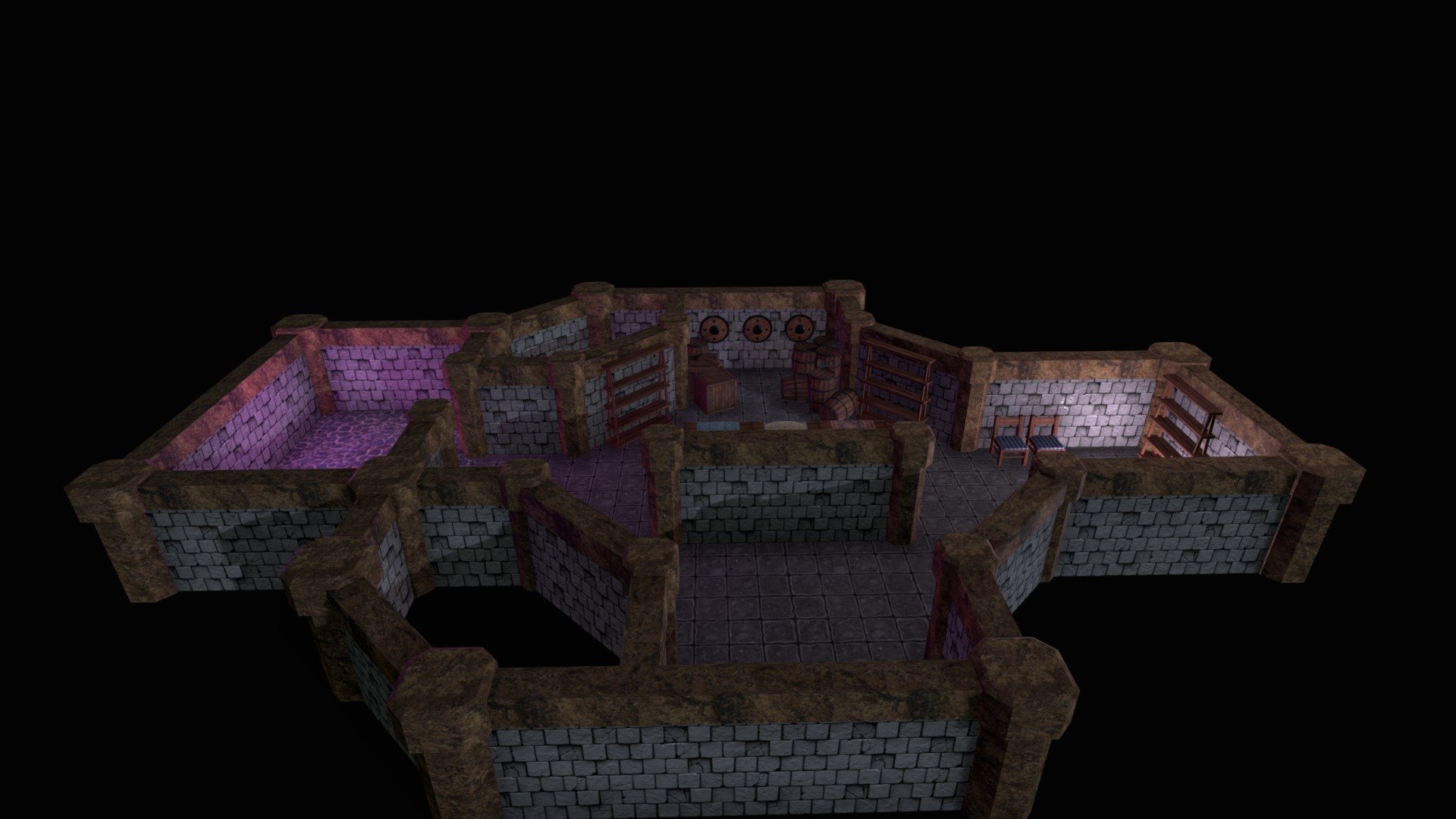 Dungeon - Download Free 3D model by deep.dubb [ecd1c21] - Sketchfab