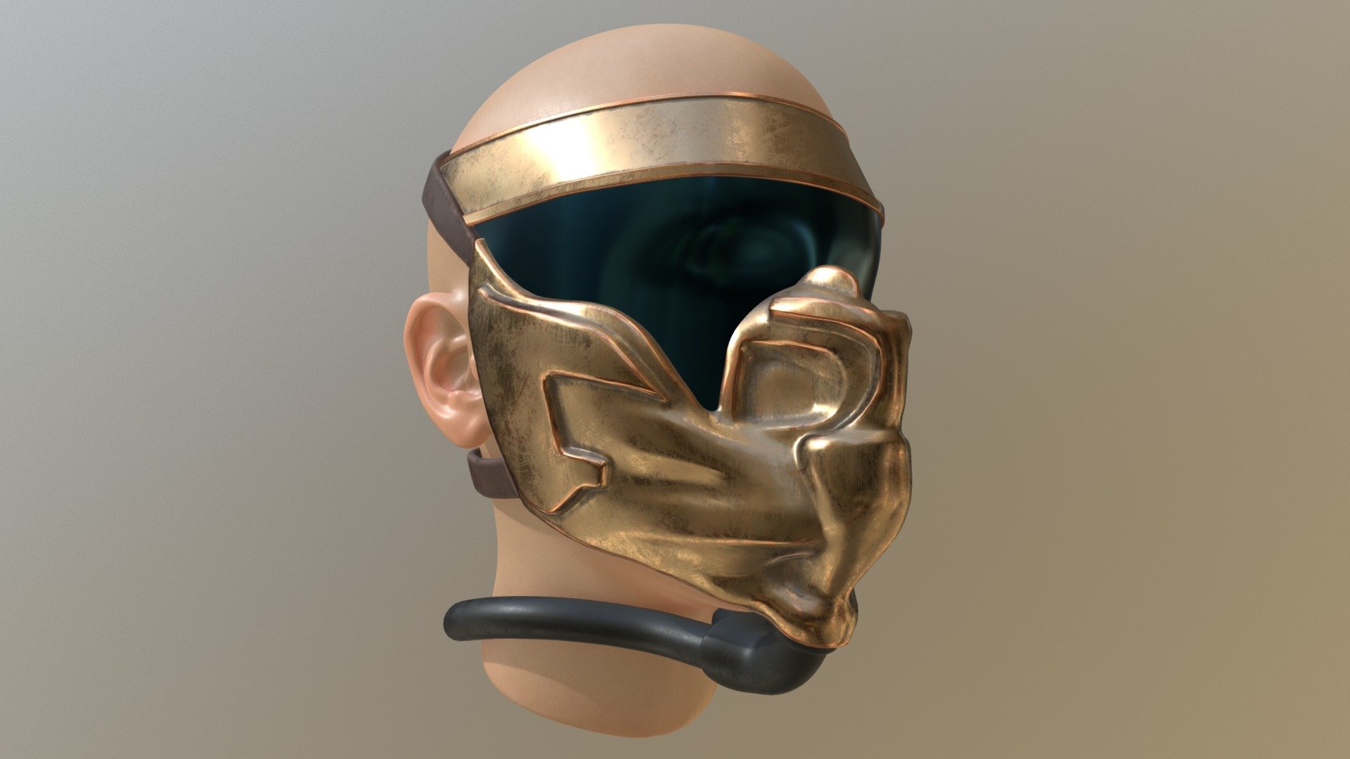 Mask - 3D model by SindreG (@SindreGroen) [ecd2fb7] - Sketchfab
