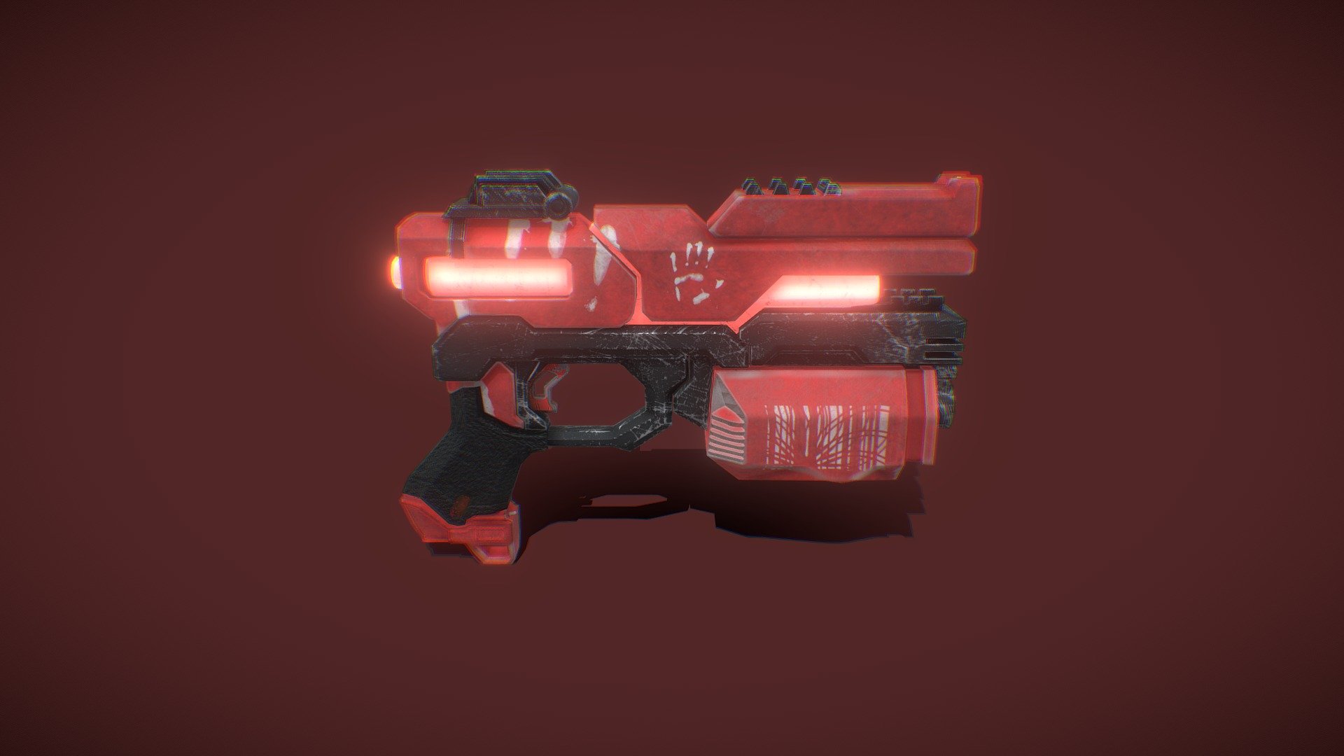 Gun texturing study - 3D model by Ibrahim.Ahmed (@IIbrahim.Ahmed ...
