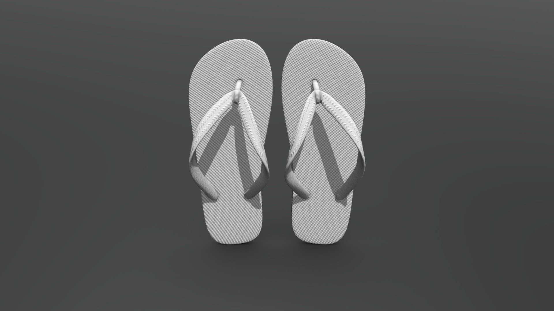 Flipflops (Mockup) Plain Texture - Download Free 3D model by kane_sk06 ...