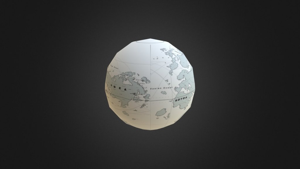 Strangereal Globe - 3D model by itwasbelka [ecd3414] - Sketchfab
