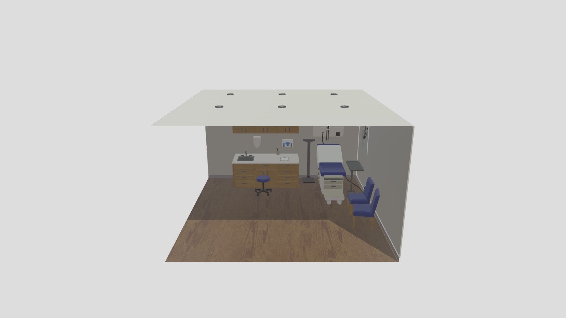 Doctor's Office - Download Free 3D model by Pixie3D (@pixie-3d ...