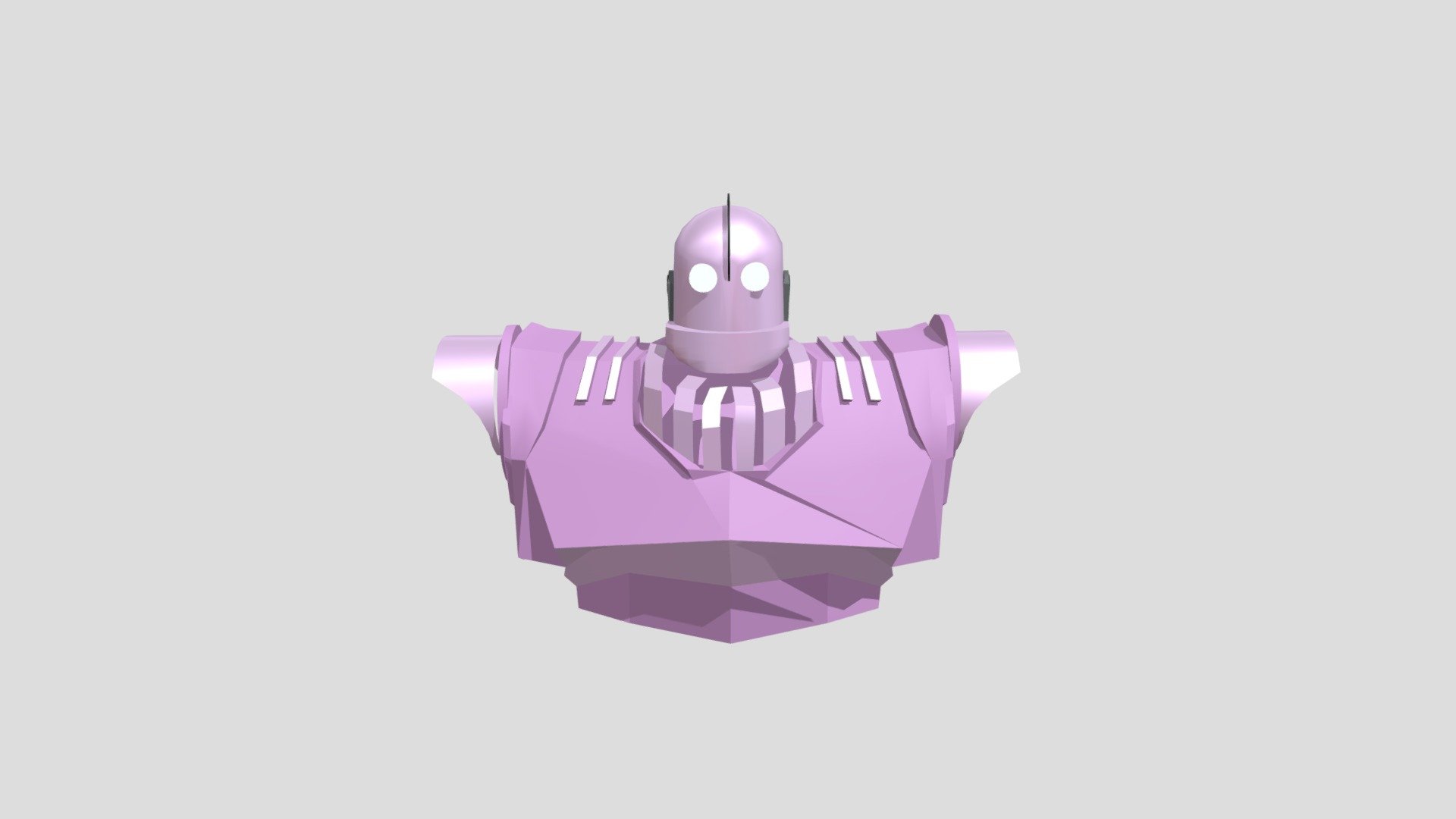Pink robot - 3D model by aylinfarbagha [ecd4785] - Sketchfab