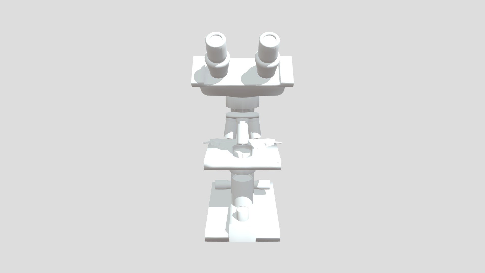 Compound Microscope - 3D model by misterorange [ecd69a1] - Sketchfab