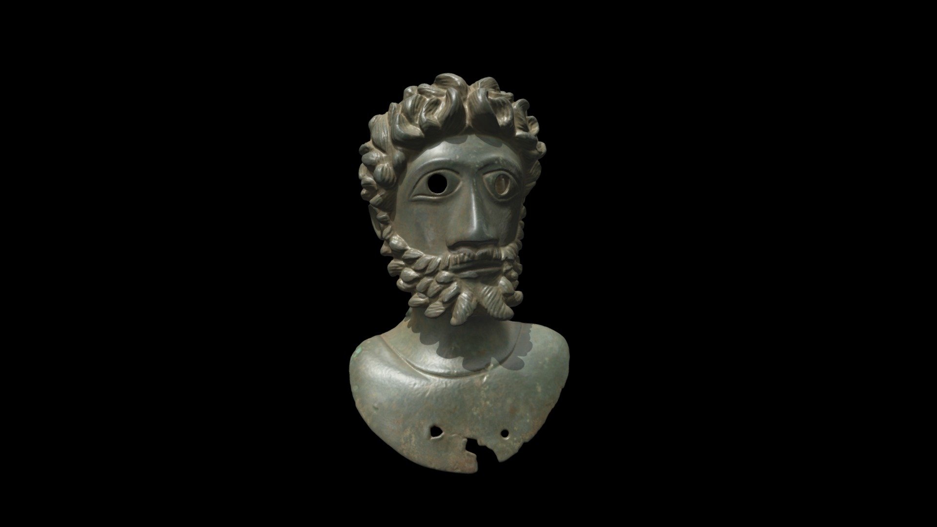 Ryedale Roman Hoard: Bust of Marcus Aurelius - 3D model by York Museums ...