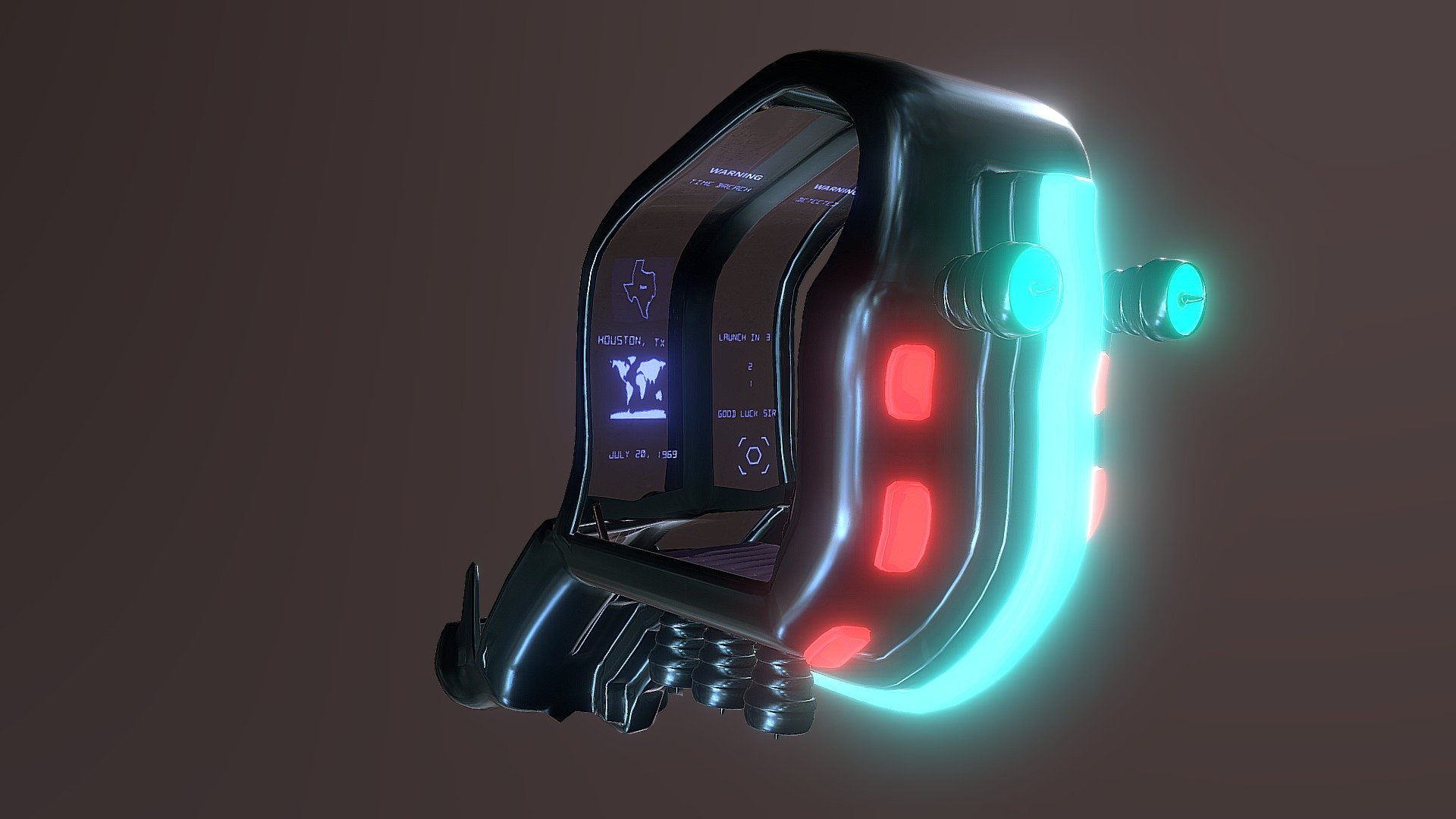 Time Machine - Buy Royalty Free 3D model by Joel Davenport ...