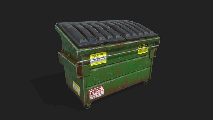 Dumpster-prop 3D models - Sketchfab