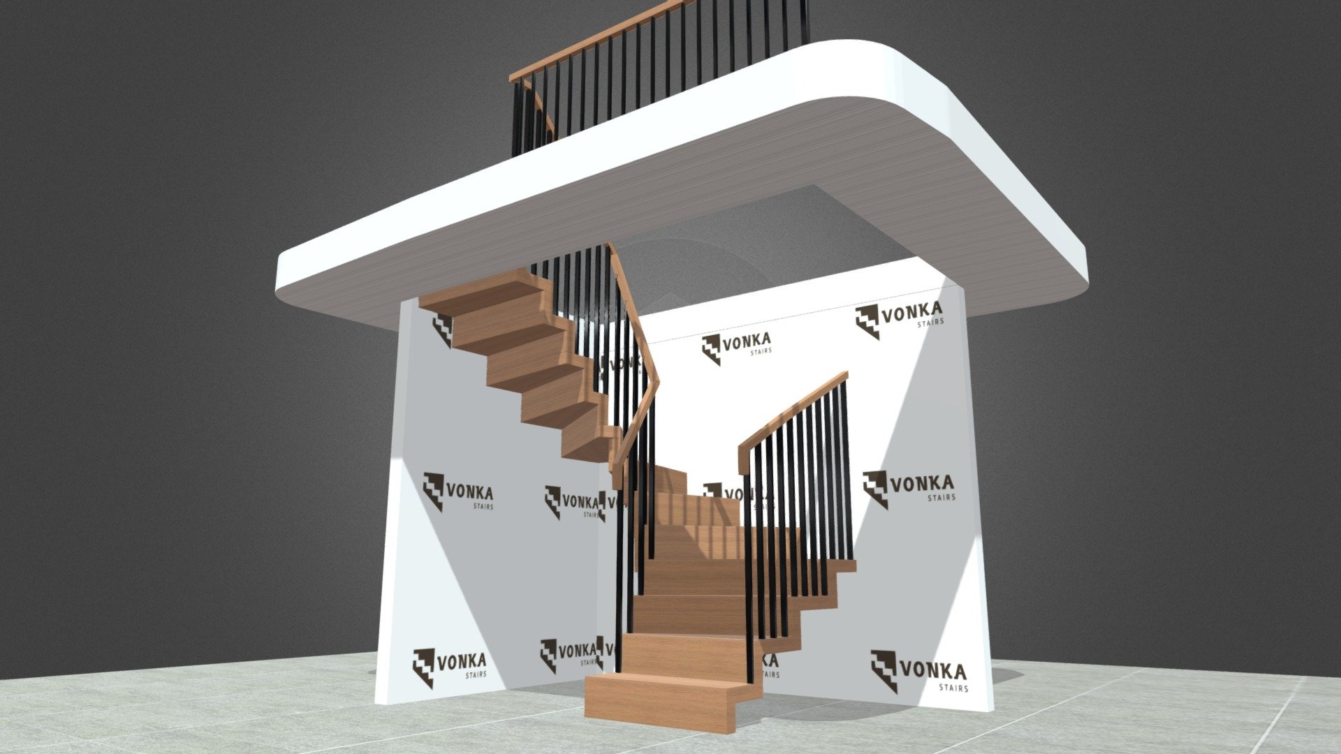 Simon - V3 - Download Free 3D model by Vonka Stairs Ltd (@vonka ...
