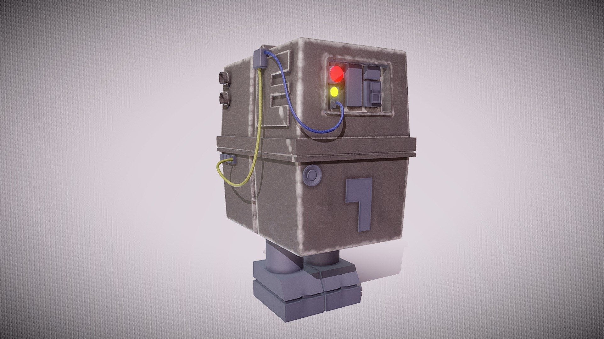 Gonk Droid (Star Wars) - 3D model by NB (@nial2001) [ecdacfe] - Sketchfab