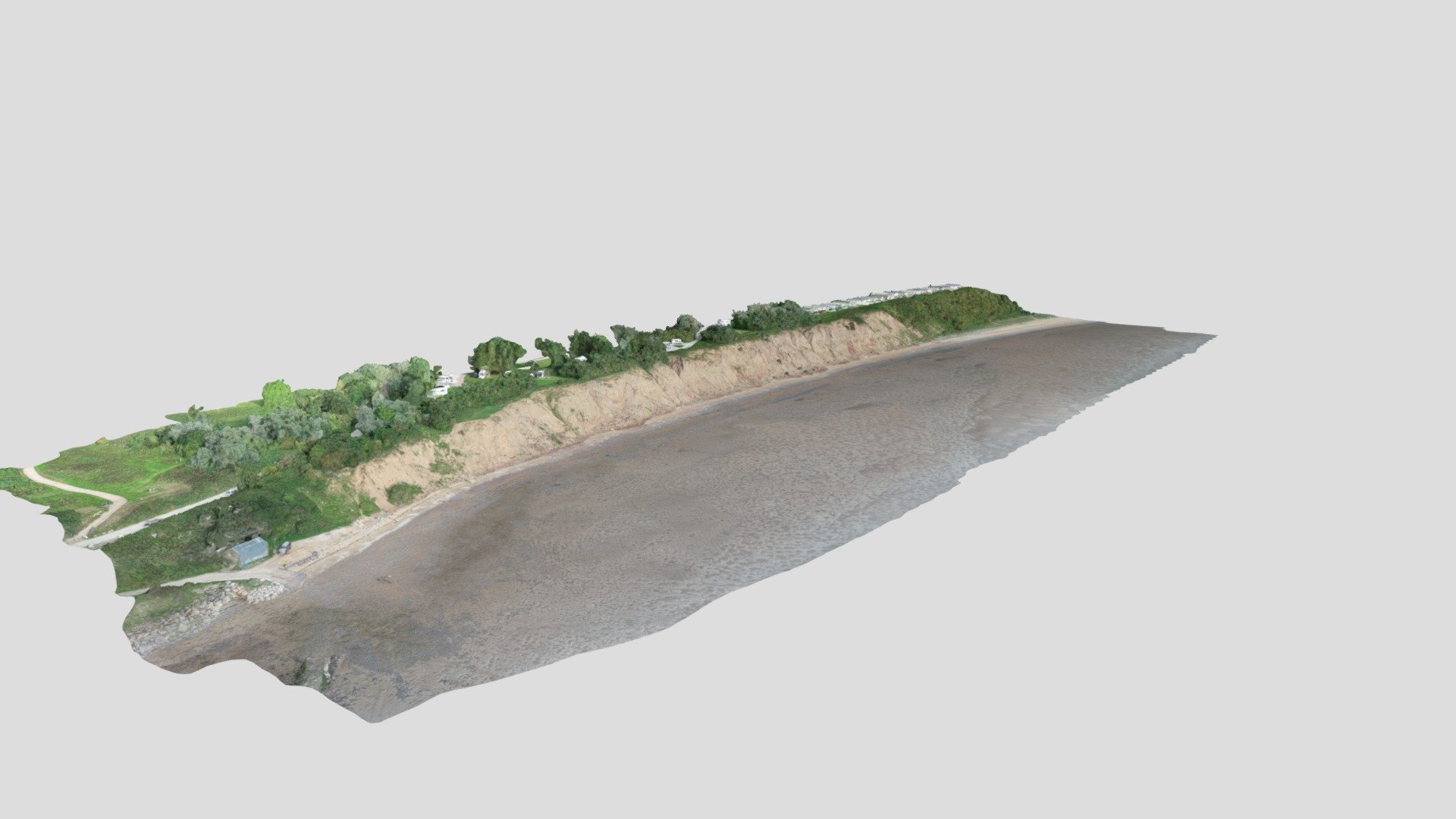 Thurstaston Cliffs September 2021 (SD) - 3D model by nadar-geomatics ...