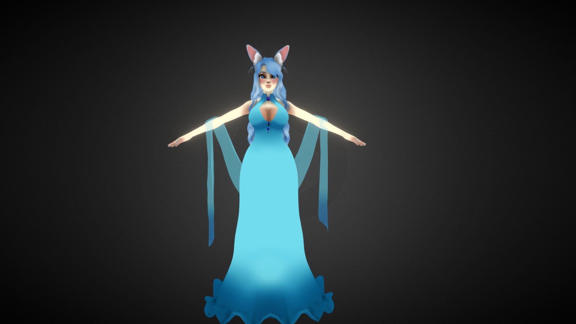 Model by order Frostieflower - 3D model by HanaHaru (@Hana-Haru ...