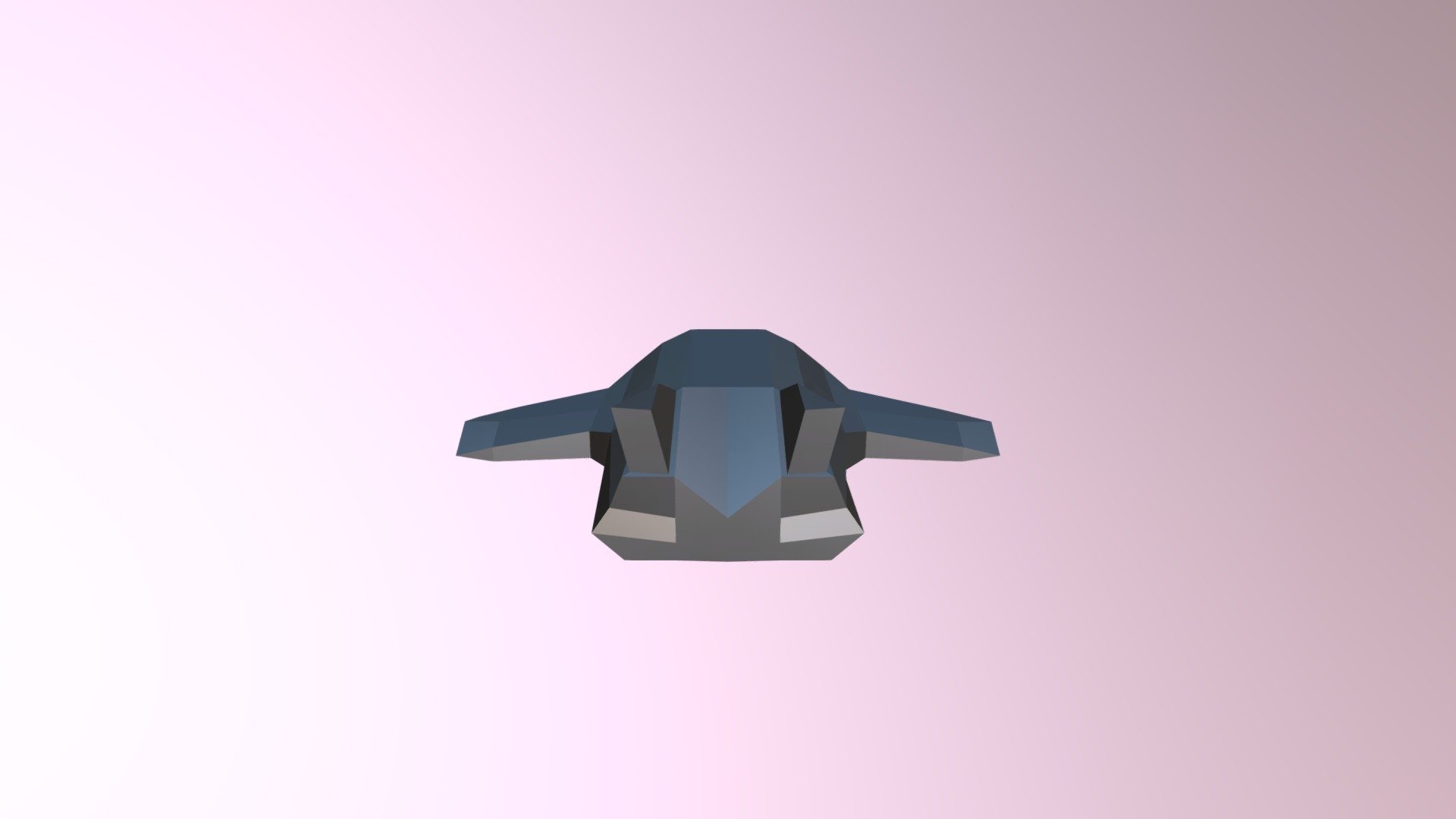 Simple Space Ship - 3D model by nikhilollukaren [ecdc70a] - Sketchfab