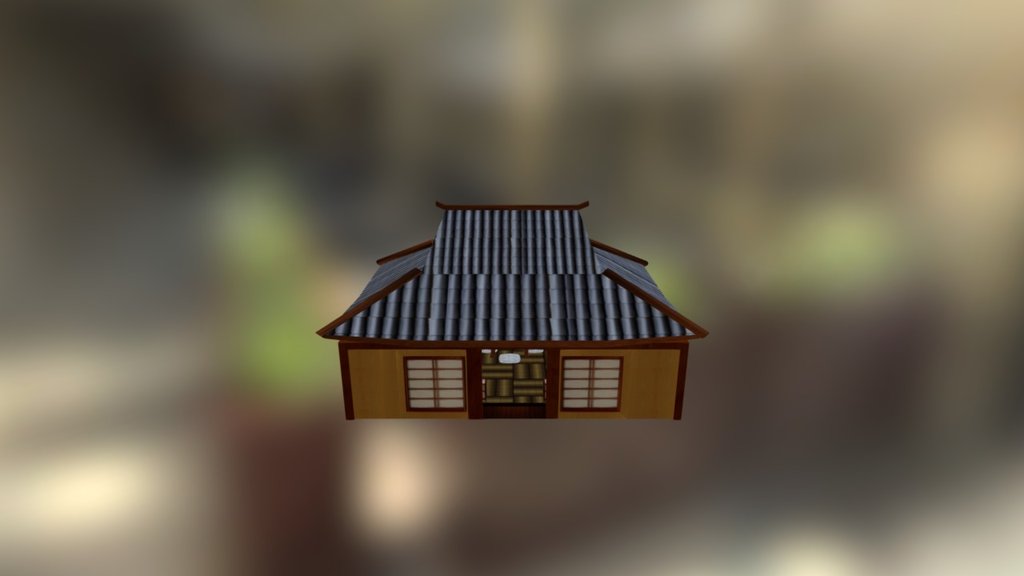 Japanese House - 3D model by Nikolas Dutra (@nikolassd) [ecdd05f ...