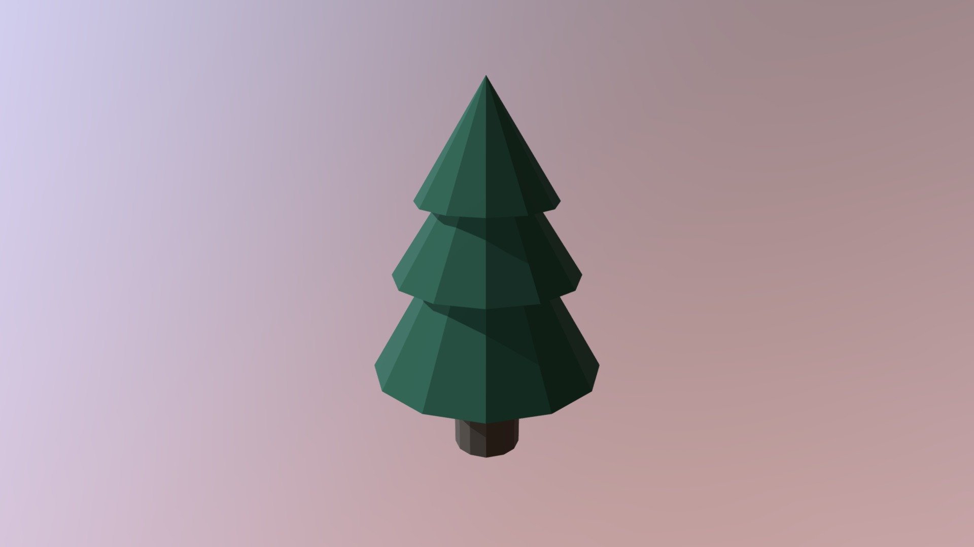 Low-poly Pine Tree - 3D model by katie_mcl [ecdd2bc] - Sketchfab