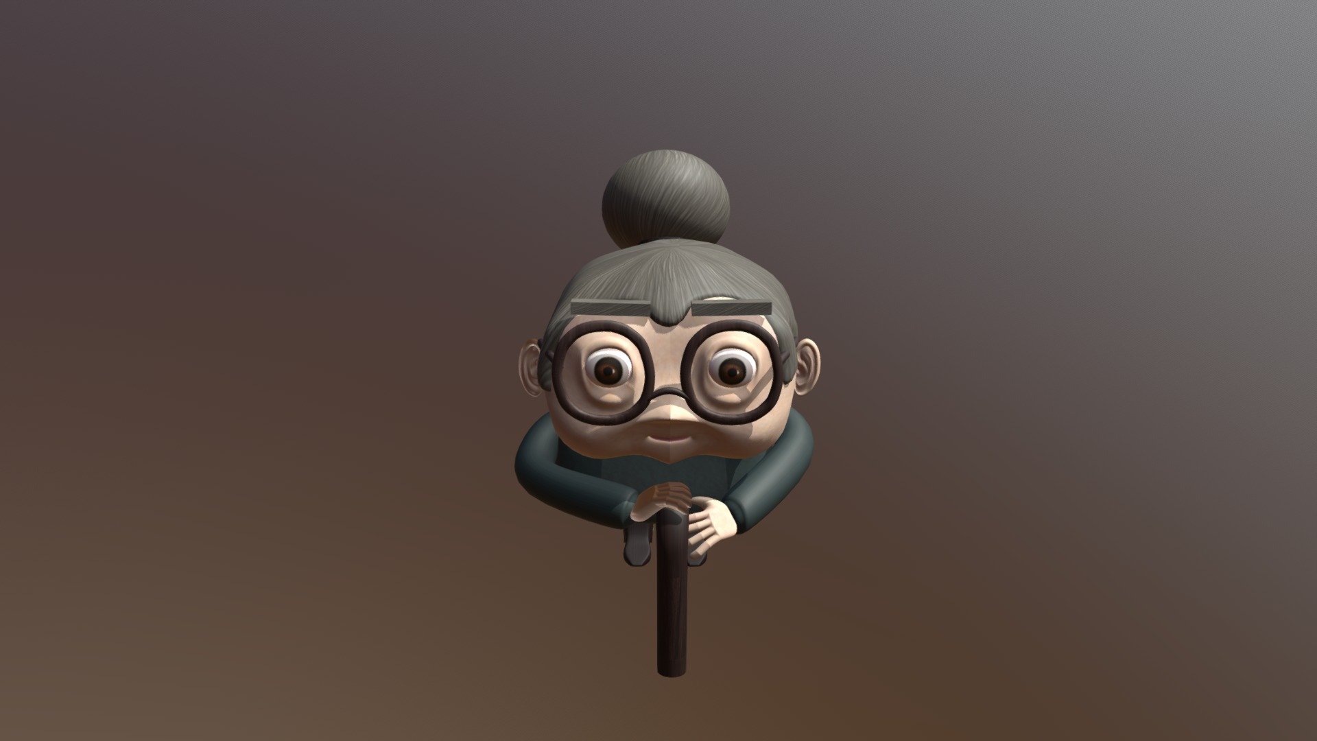 grandma - 3D model by JesslynFabryando [ecde616] - Sketchfab