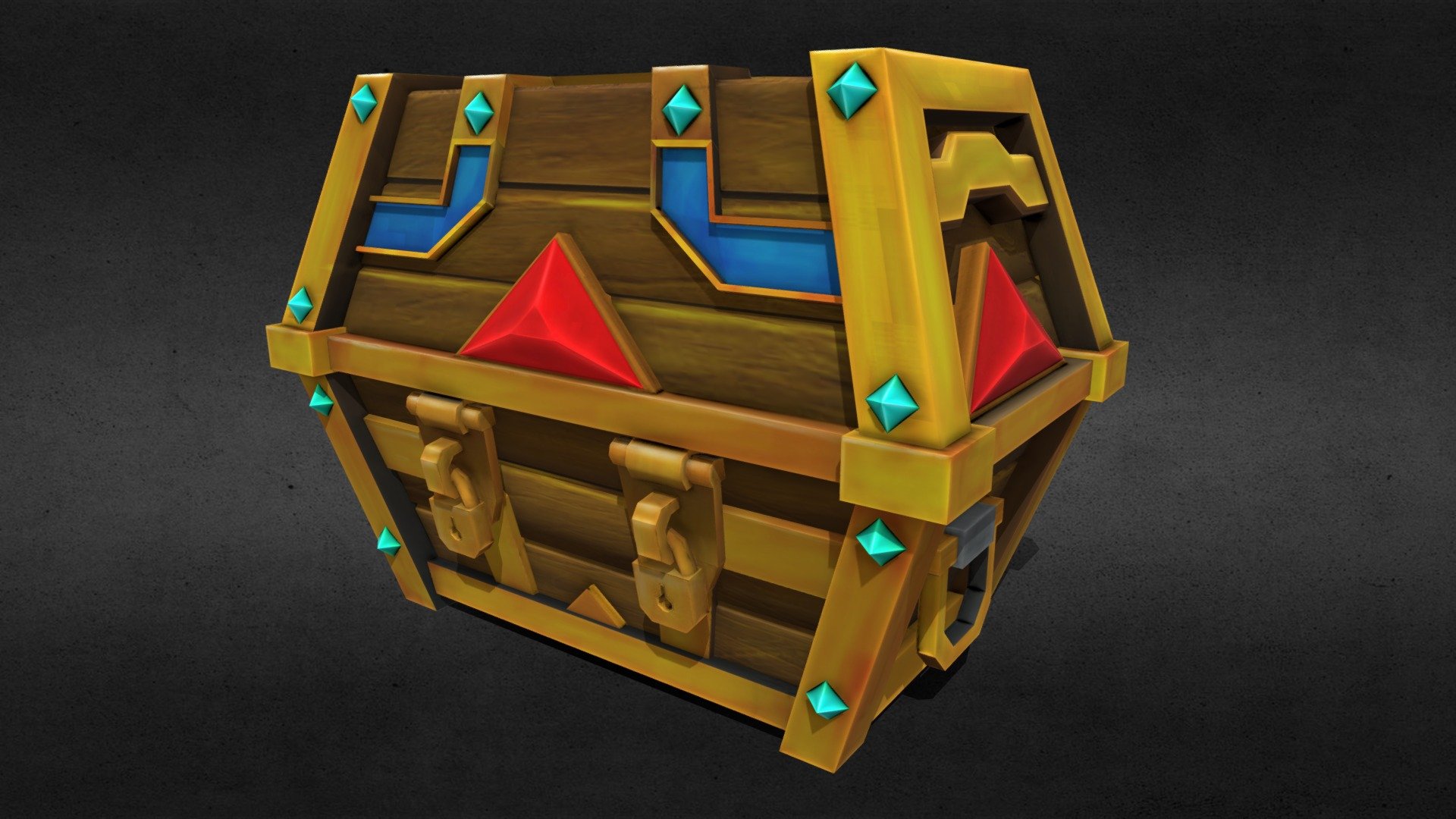 High Level chest / 高等級寶箱 - Download Free 3D model by Marvin Chang ...