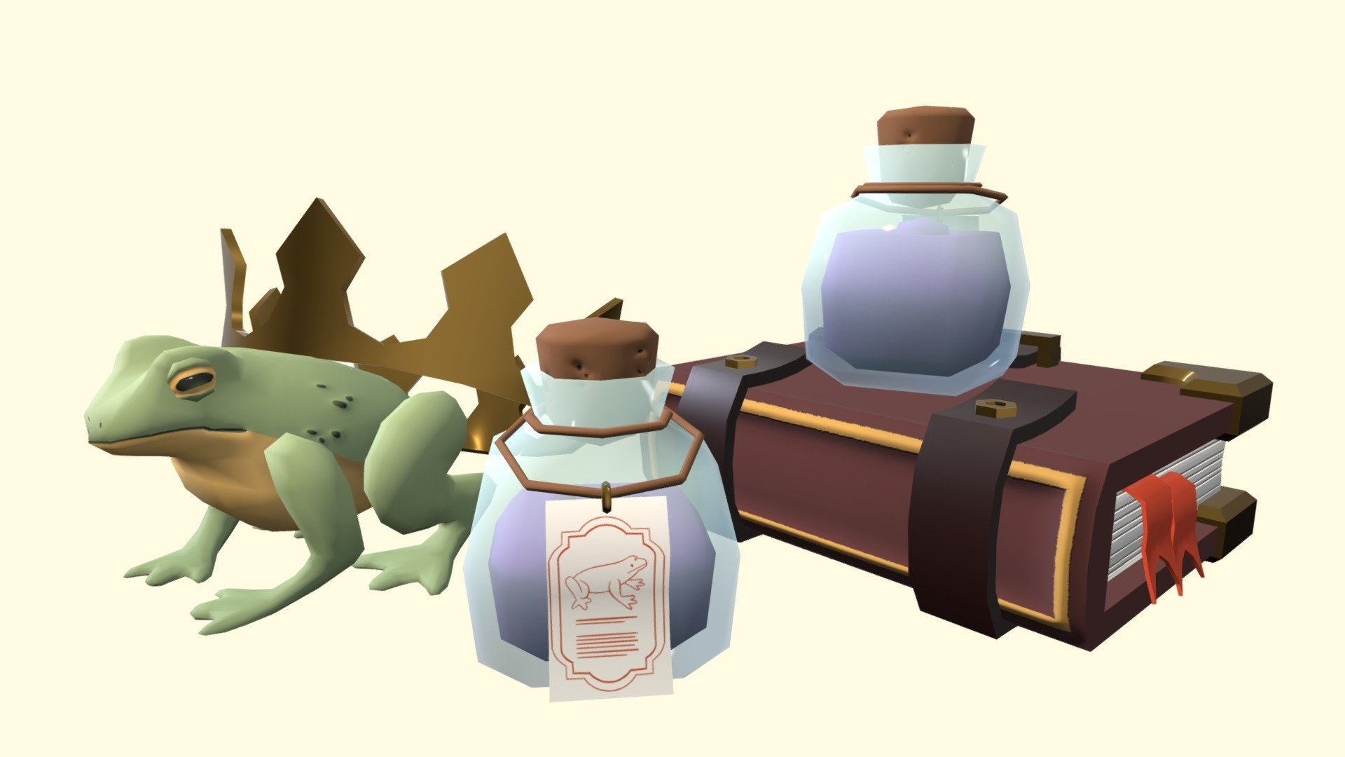 Fantasy Prop Assets - 3D model by aaleaf_aart [ecdf097] - Sketchfab