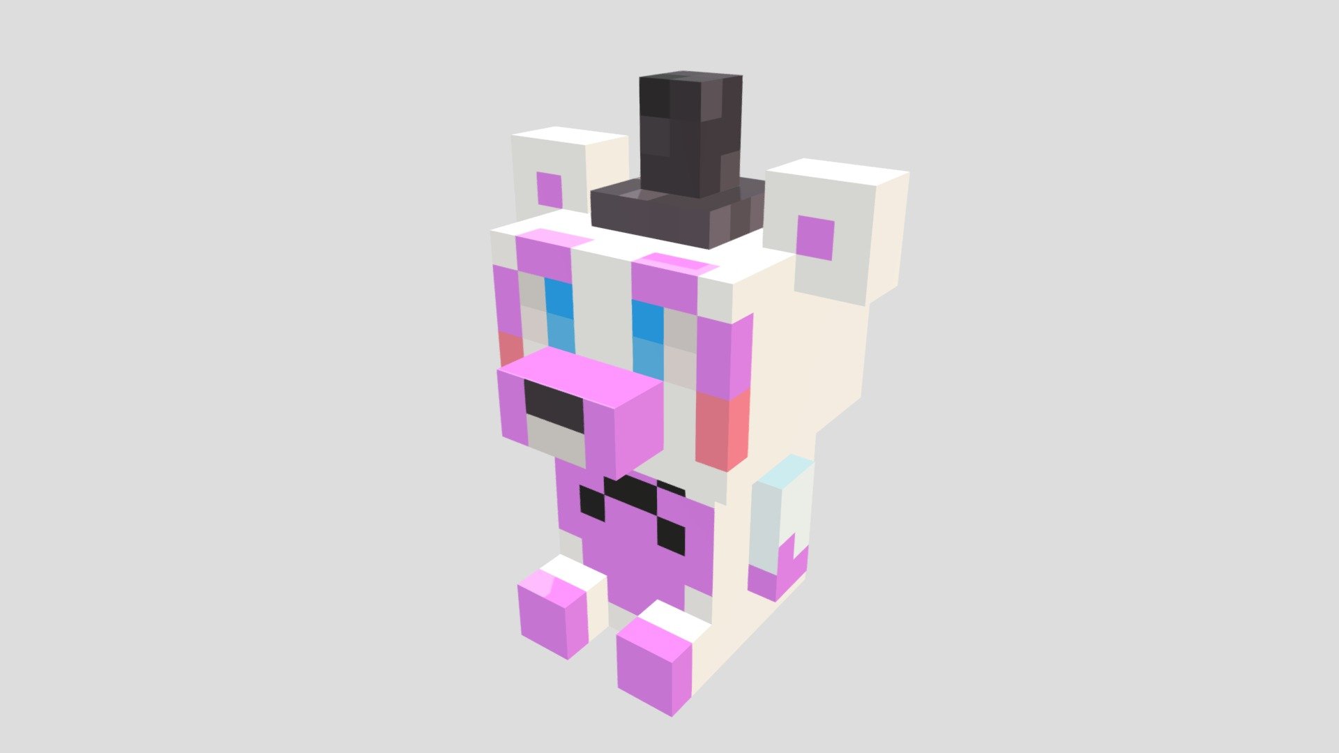Minecraft Helpy Plush - Download Free 3D model by Yael (@YaelGamerHD ...