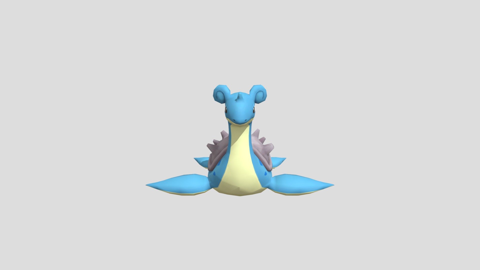 Lapras_ Collada Max - Download Free 3D model by tirrellclark.75 ...