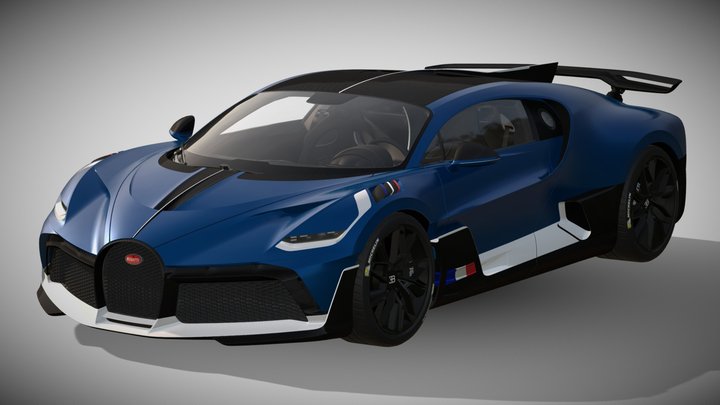 Bugatti 3D models - Sketchfab