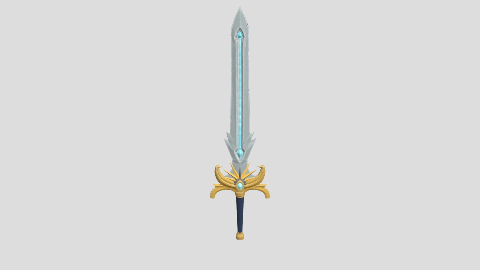 Stylized Sword 2 - 3D model by Ankorstudio [ece4e67] - Sketchfab