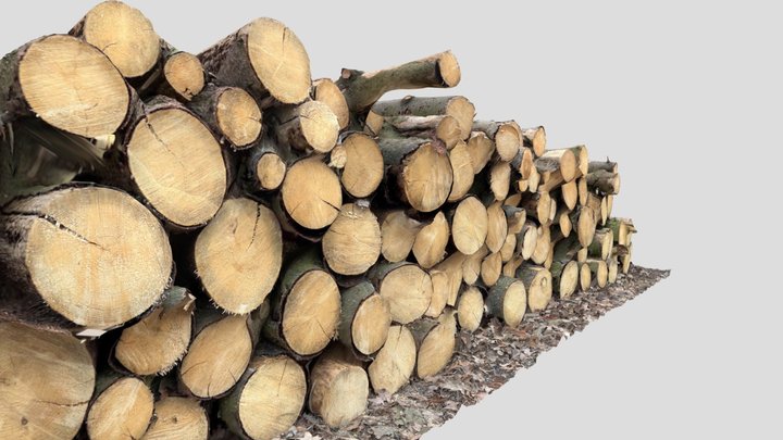 Firewood 3D models - Sketchfab