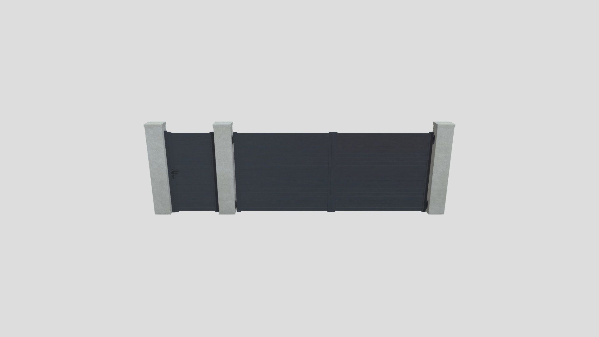 gate 20 AM243 Archmodel - Buy Royalty Free 3D model by Evermotion ...