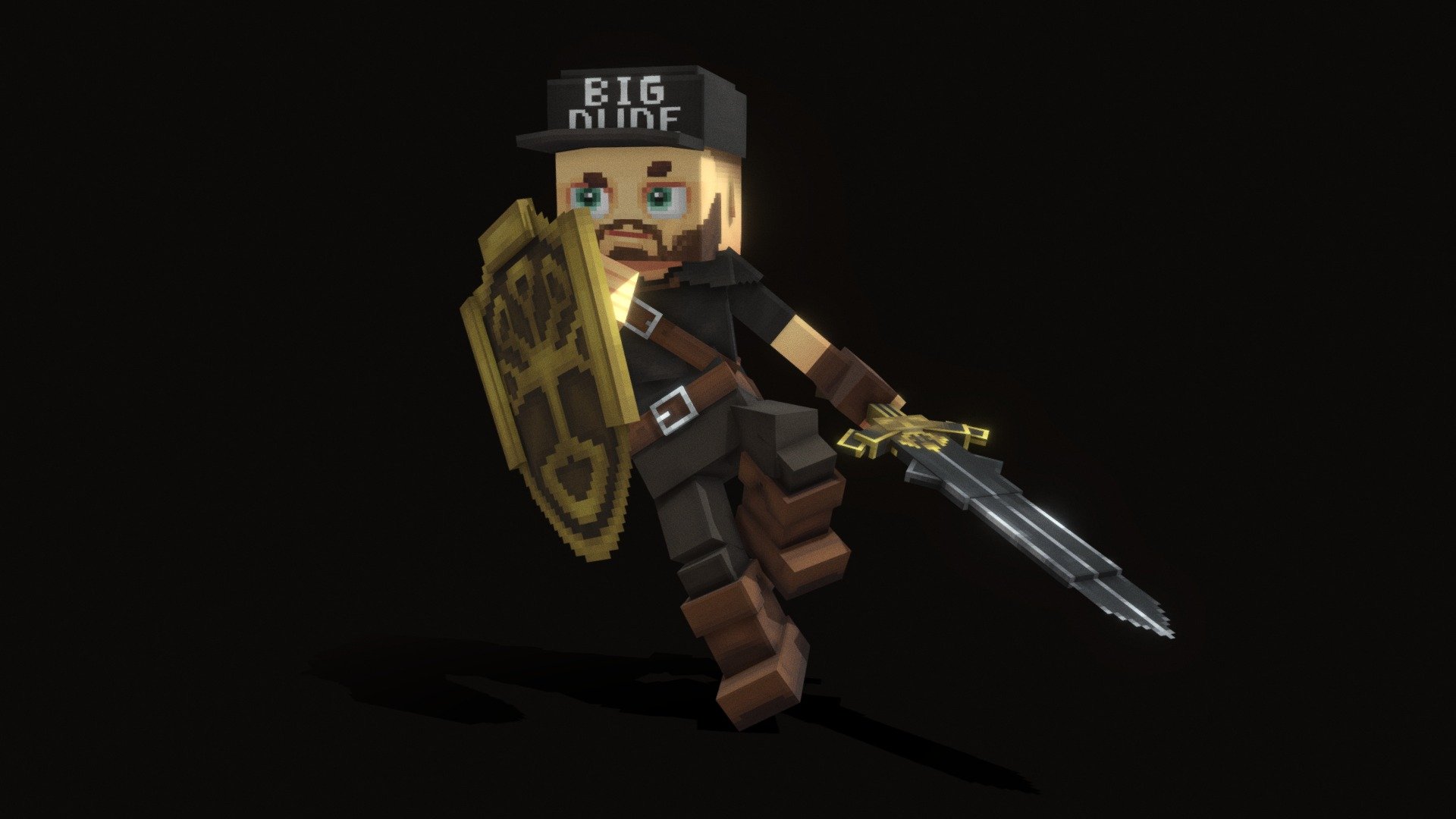 Hytale Comission Model - BIG DUDE - 3D model by otavioscrp [ece85e5 ...