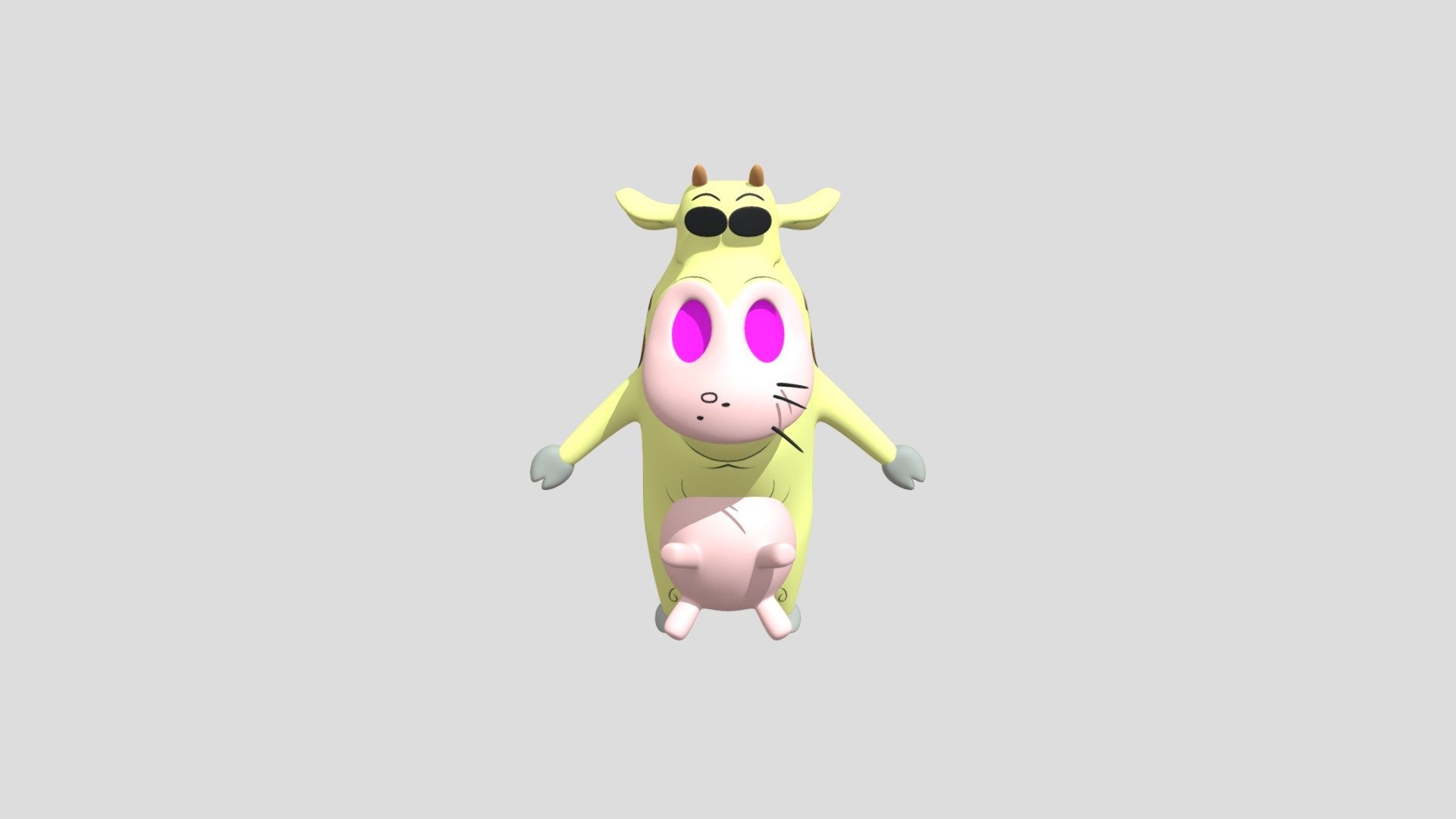 Cow - Download Free 3D model by MODEZS1 [ecea828] - Sketchfab
