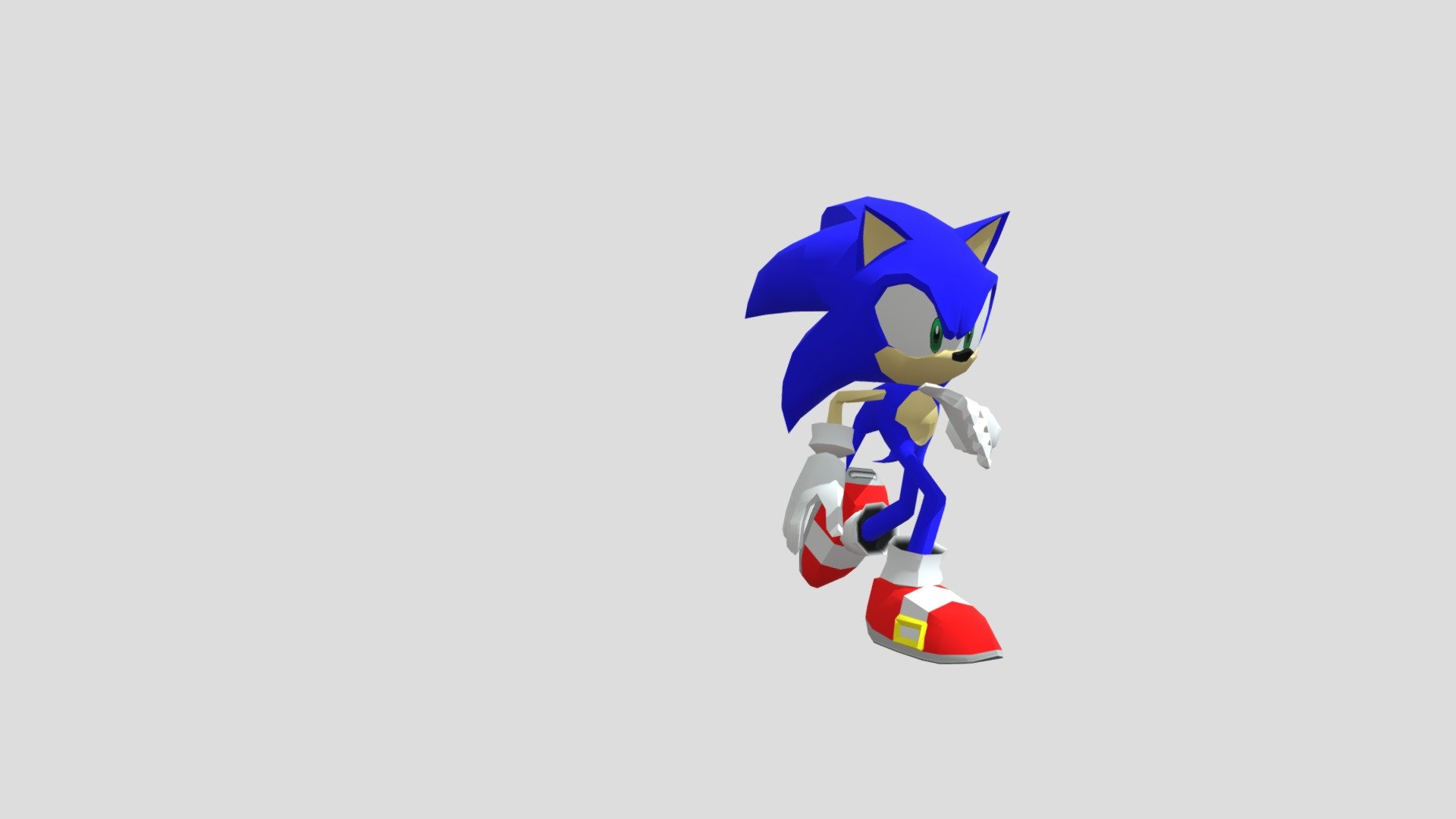 sonic run - Download Free 3D model by slavazimmin [ecea9f0] - Sketchfab