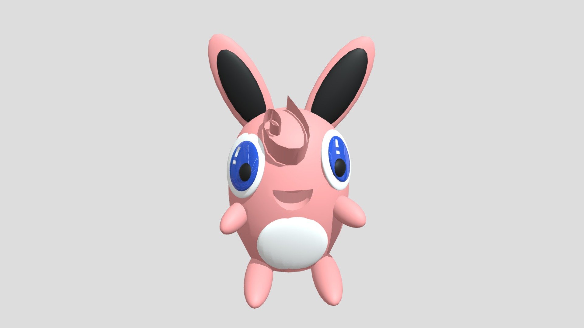 Wigglytuff - Download Free 3D model by phoenix_russell [eceb324 ...
