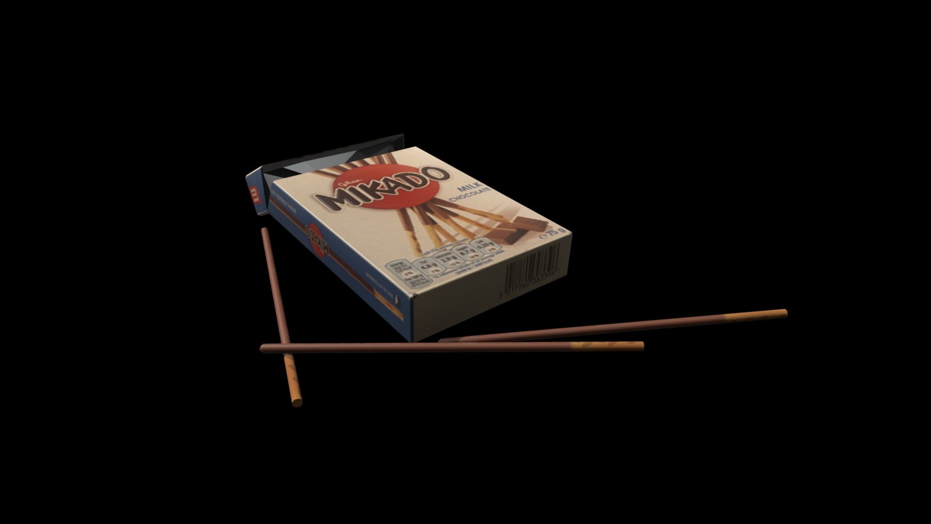 Pocky - 3D model by sonyadarby [eceb47f] - Sketchfab