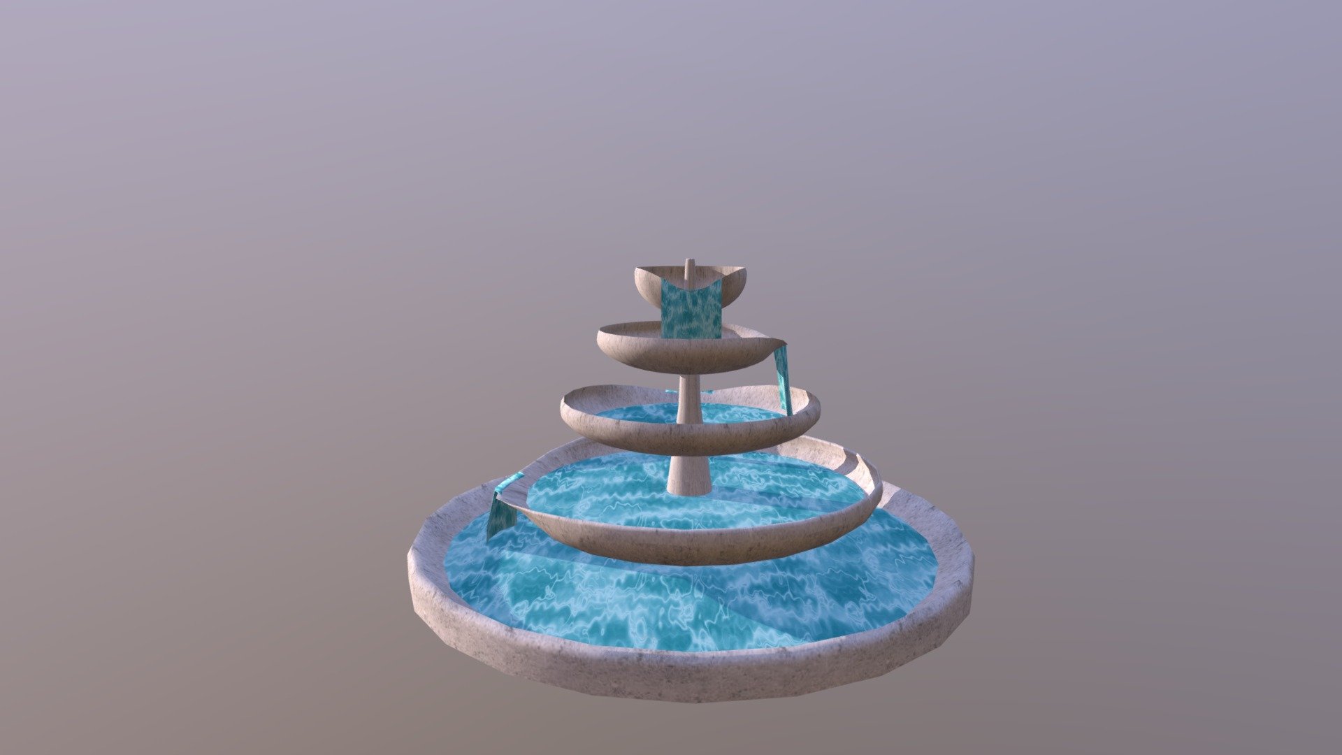 Fountain - 3D model by sandeep.s [ecebd3f] - Sketchfab