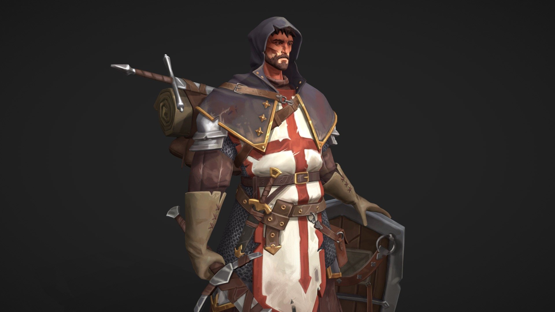 Templar - 3D model by alexanderchiveli [ecec3f8] - Sketchfab
