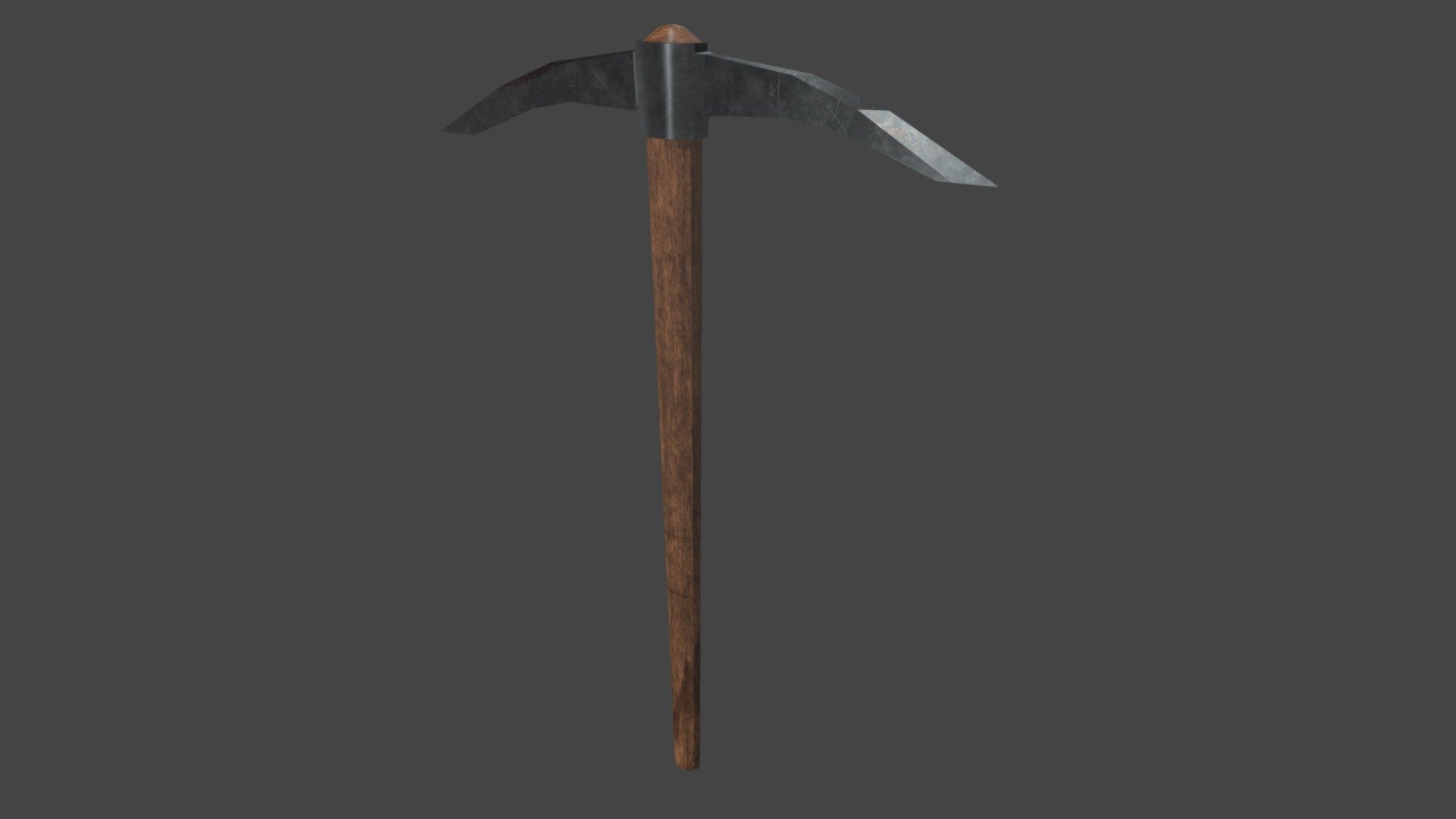 Double Sided Pickaxe - 3D model by R.Linden (@RickvanderLinden ...