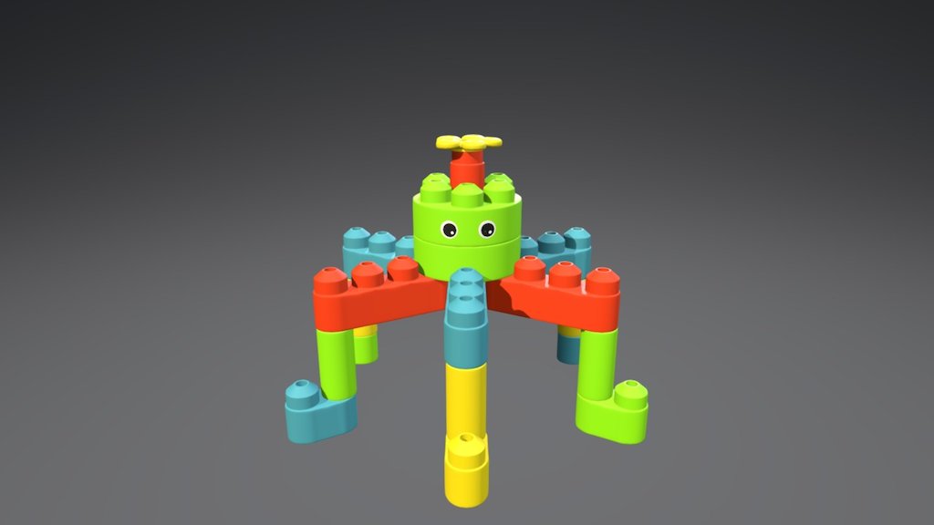 Oktopus PolyM - 3D model by DiNDesign [ecedb5d] - Sketchfab