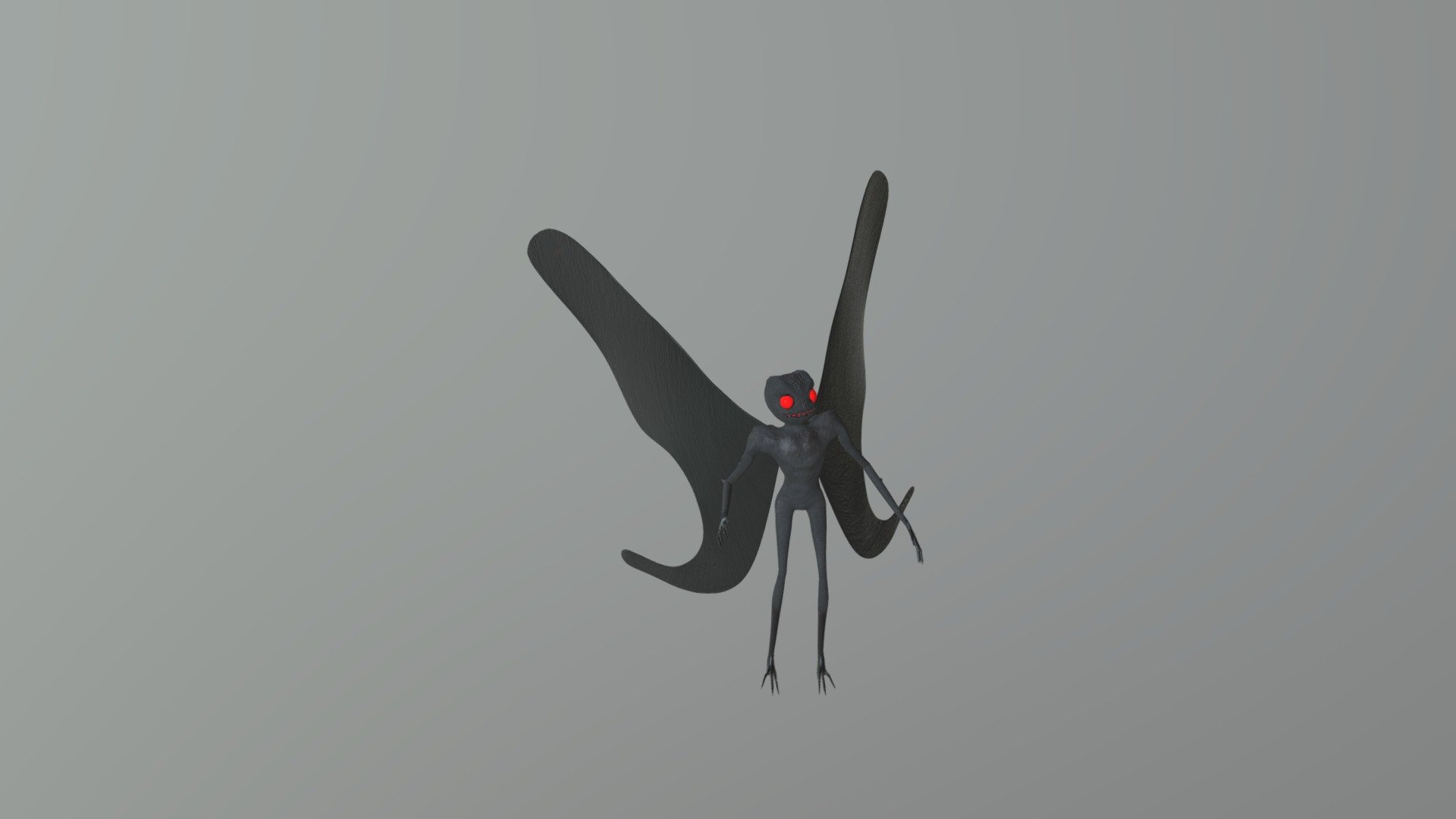 Mothman for Digital Creatures (KNB_217) - Download Free 3D model by ...