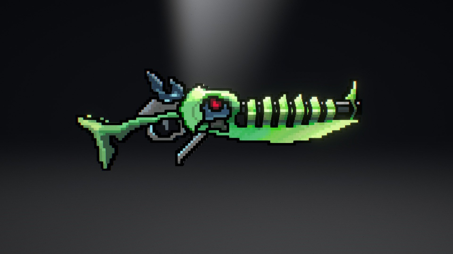 Fishbone Gun - 3D model by willhemtier [ecef0cc] - Sketchfab