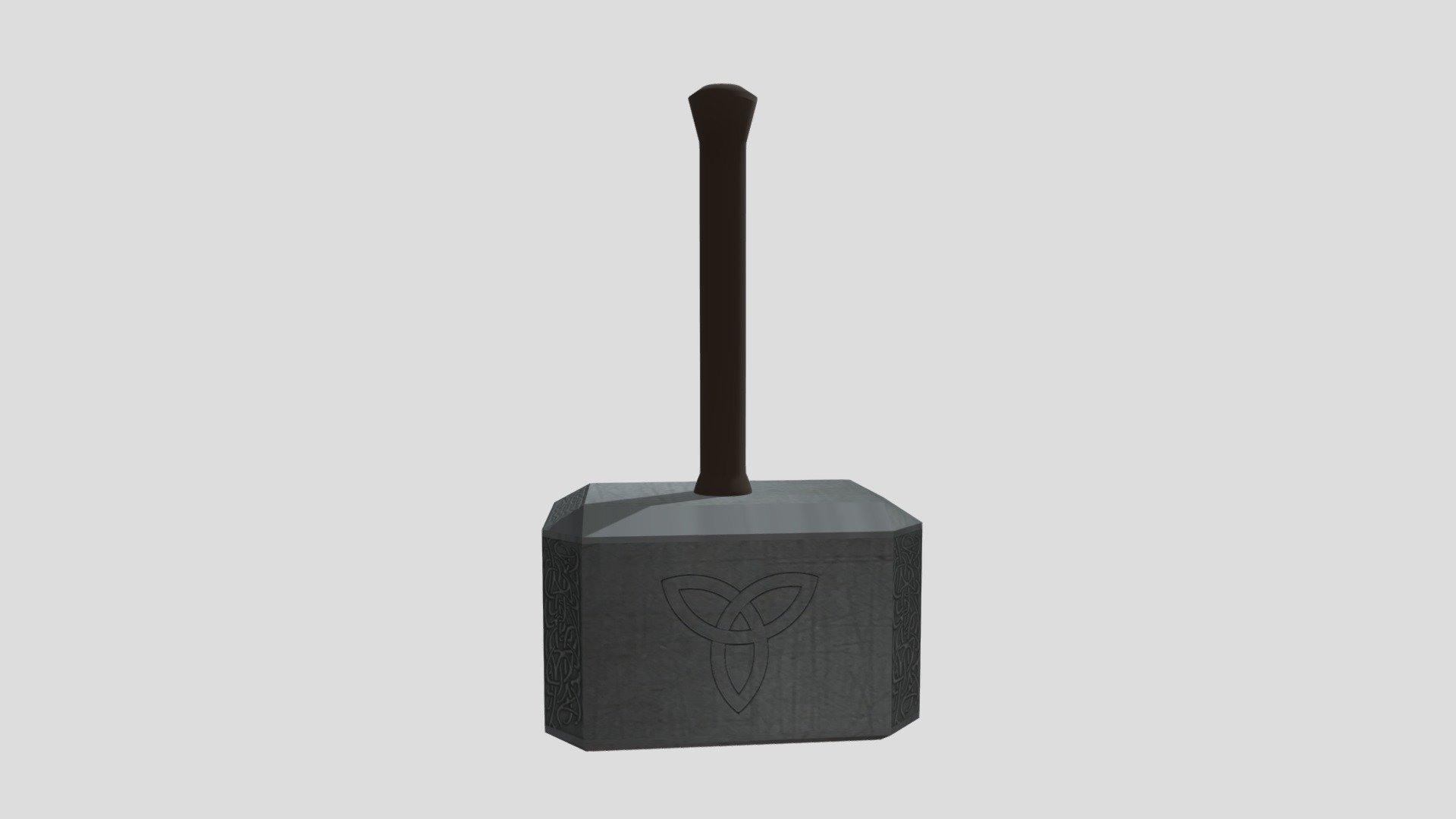 Mjolnir - Download Free 3D model by Mormont (@Mormontt) [ecef821 ...
