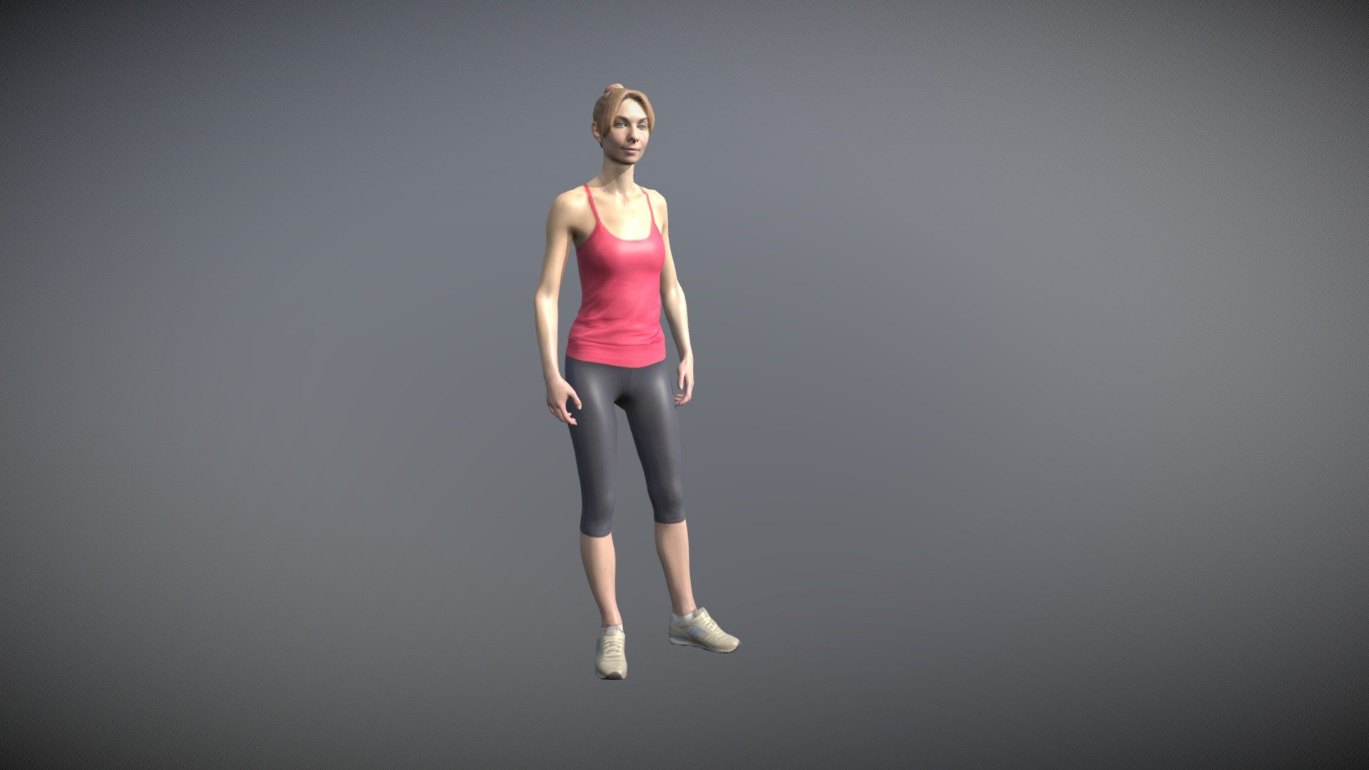 Free female actor - Download Free 3D model by Dominic Baker (@Domuk ...