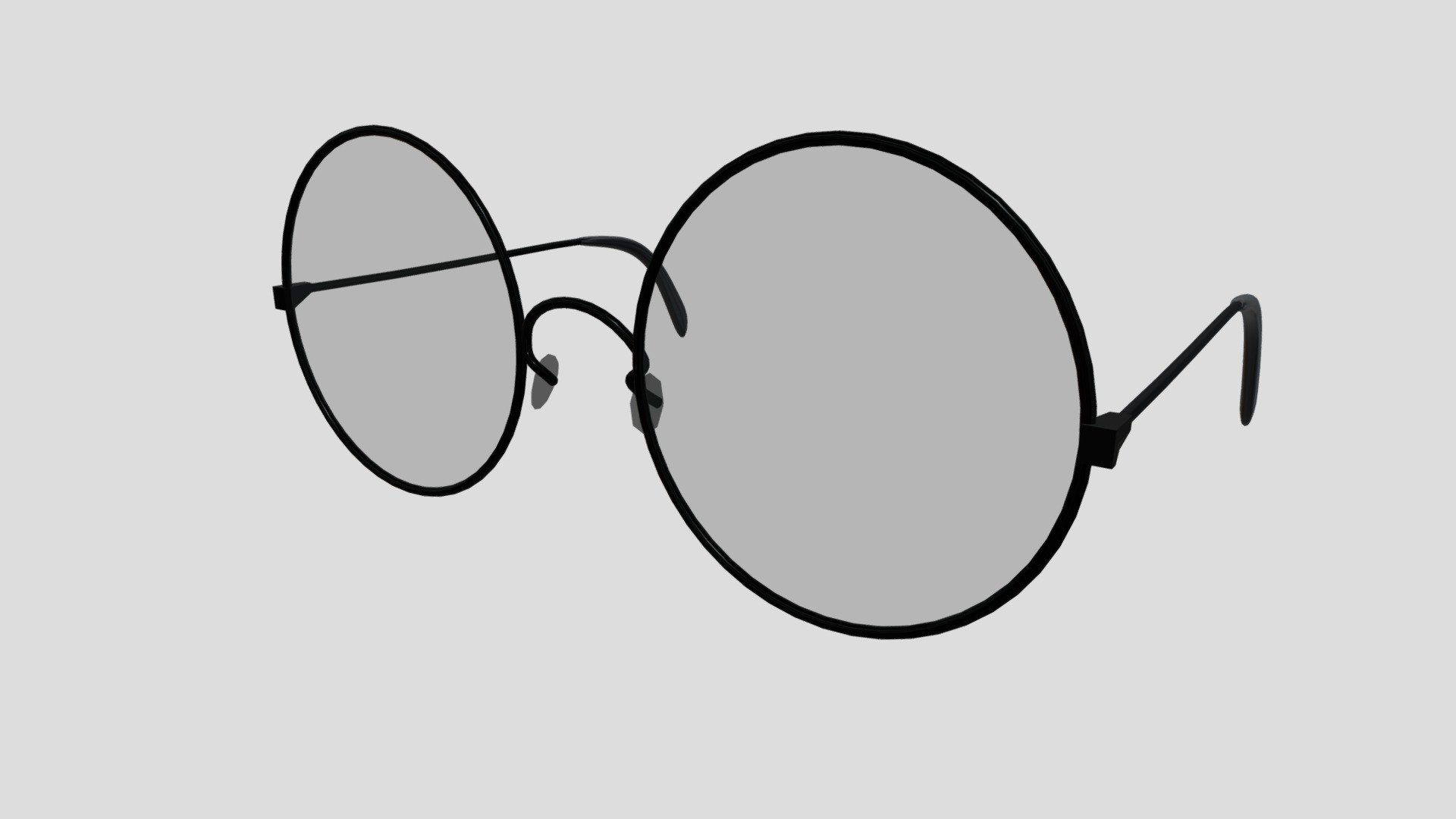 round sunglasses - Download Free 3D model by Spy (@mrdicktwink ...