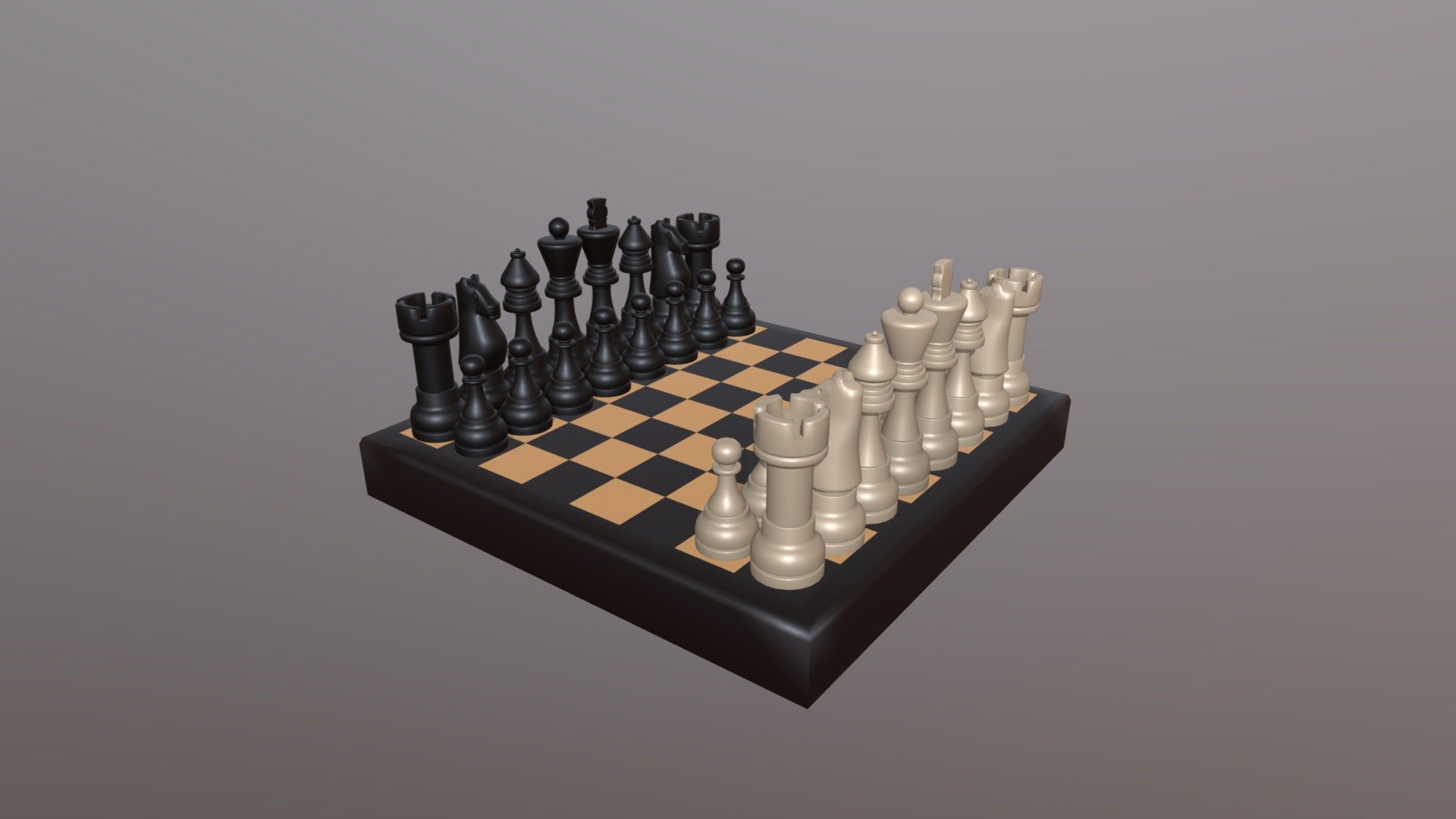 chess - 3D model by Vallencia (@valenciabuena) [ecf171b] - Sketchfab