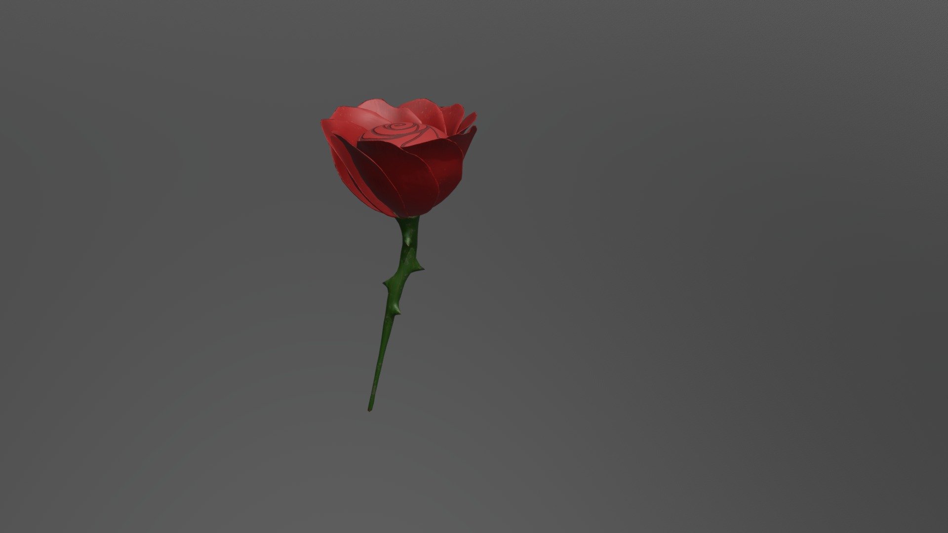 Stylized Rose - 3D model by Matthew Meyers (@darthobsidian) [ecf23d6 ...