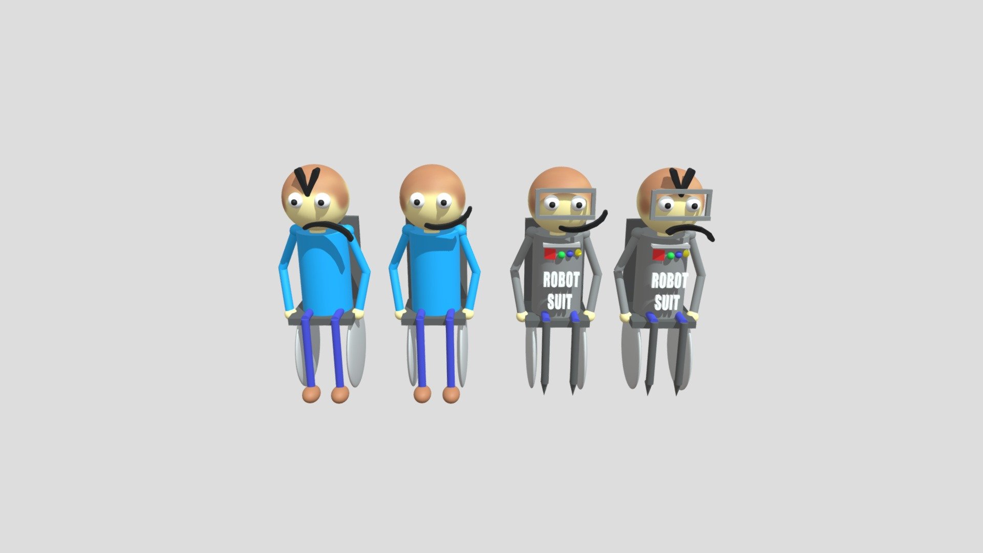 My version of Dave and Future Dave! - Download Free 3D model by ...