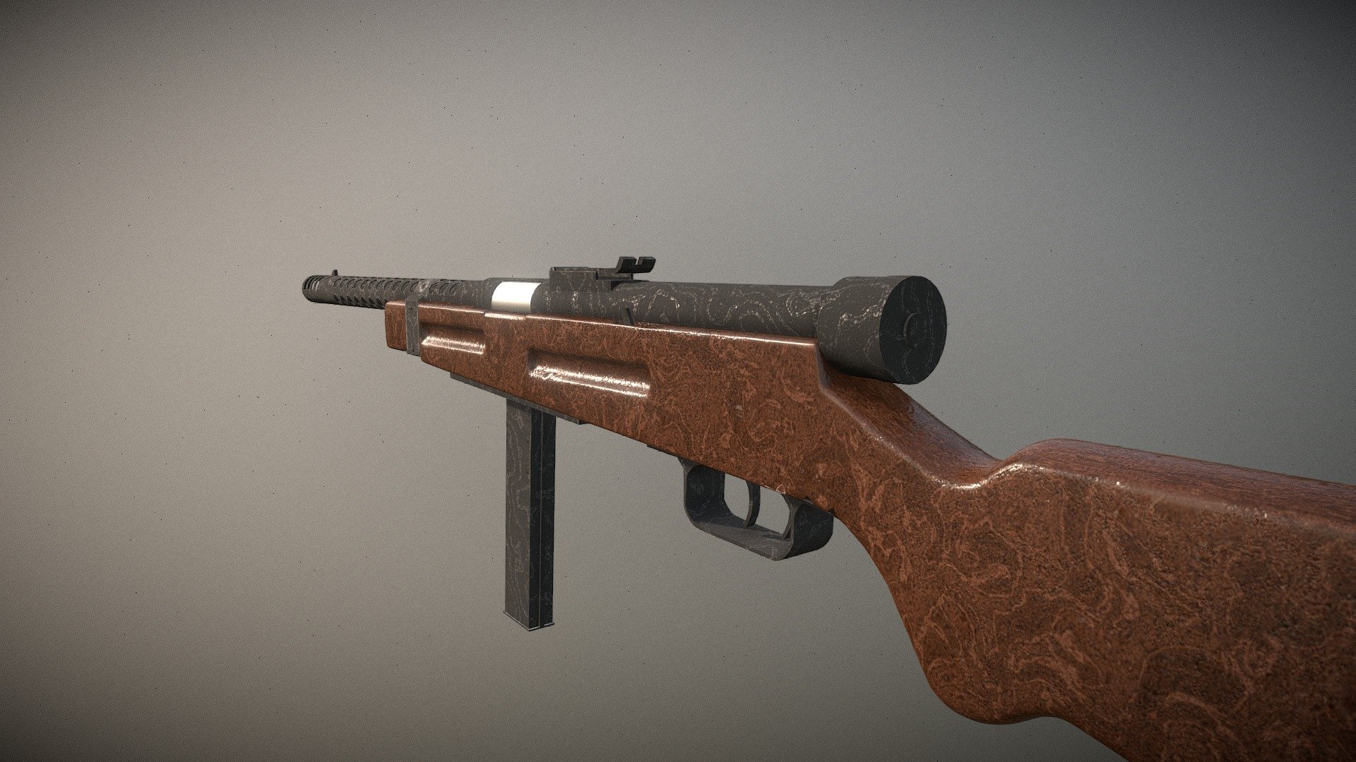 Berreta 38a - 3D model by Nordic_Face [ecf4527] - Sketchfab