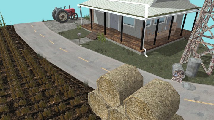 Farmhouse 3D models - Sketchfab
