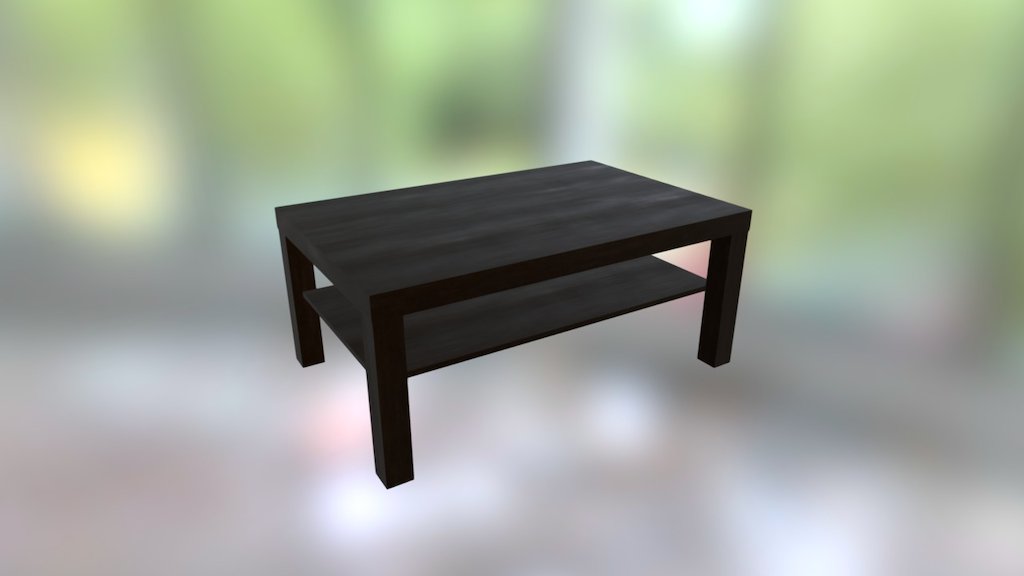 Coffee Table - 3D model by D L Rius (@giantboyrobot) [ecf7fde] - Sketchfab