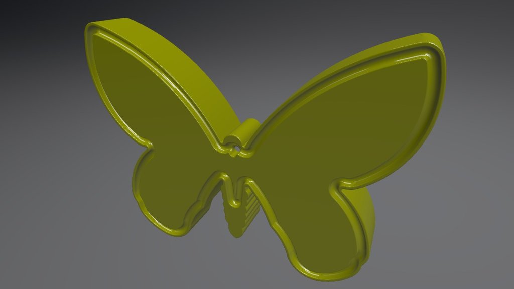 Butterfly Light - 3D model by J - CAD Inc. (@jcad) [ecf83c8] - Sketchfab