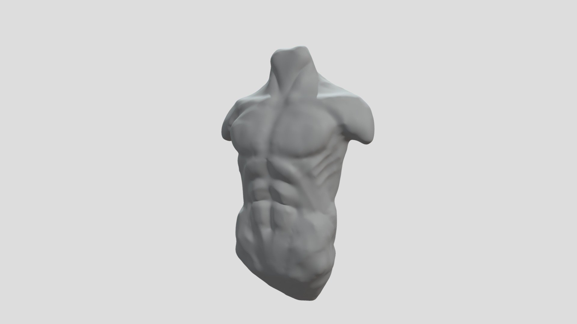 Torso Carlos Velasquez - 3D model by charliefer16 [ecf8417] - Sketchfab