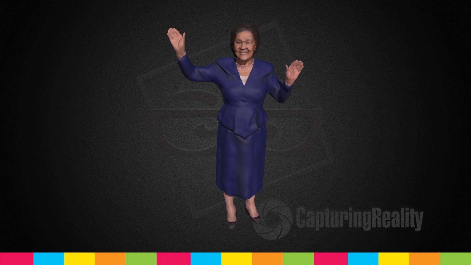 Janet's Fun Pose - The Windrush Shoot - 3D model by backface [ecf8ad3 ...